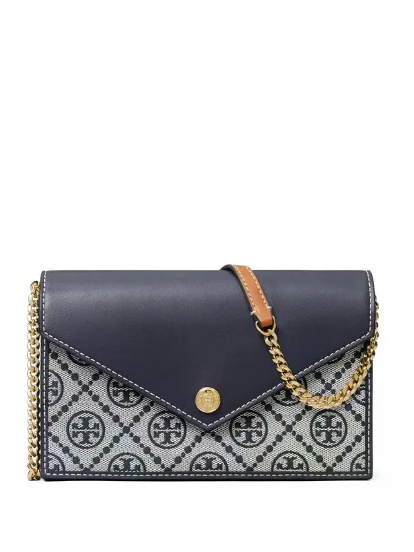 Tory Burch T-monogram Mini Crossbody Bag - Blue