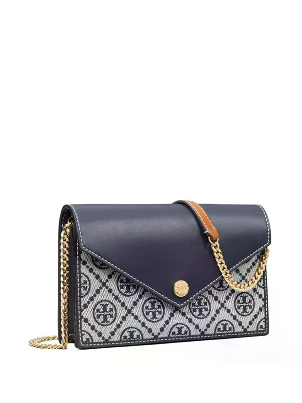 Tory Burch T-monogram Mini Crossbody Bag - Blue