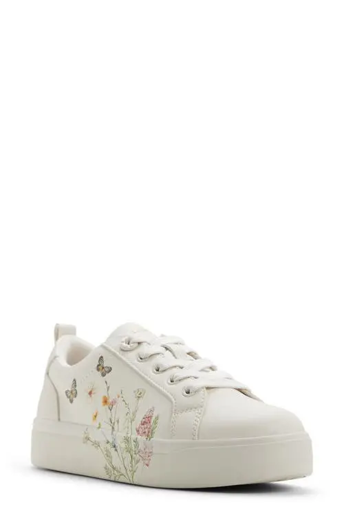 Aldo Wildflowers Sneakers - White/multi