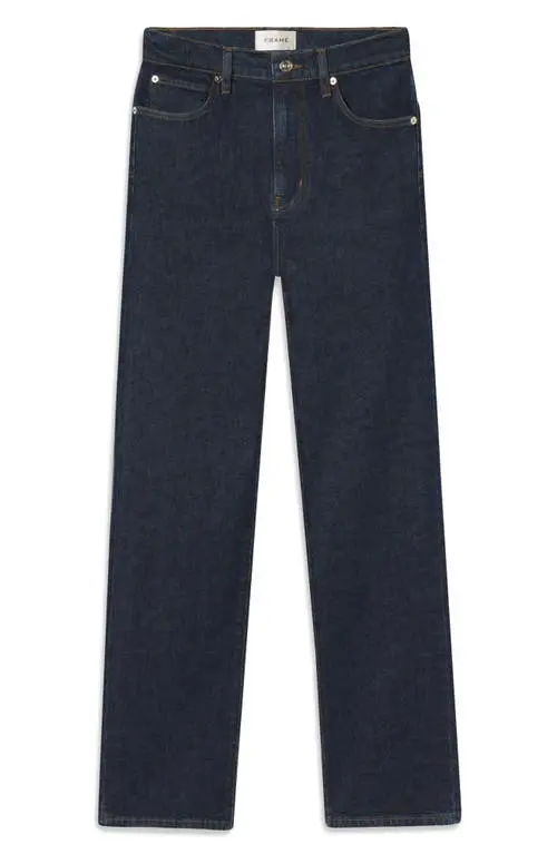 FRAME The Ruler High-waist Straight-leg Jeans - Taboo