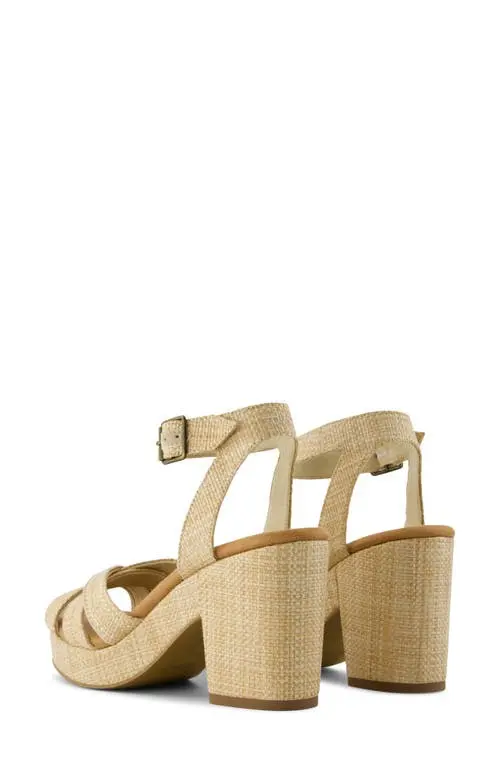 Toms Majorca Platform Sandals - Natural