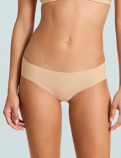 Commando Five-pack Microfiber Bikini Bottoms - Beige