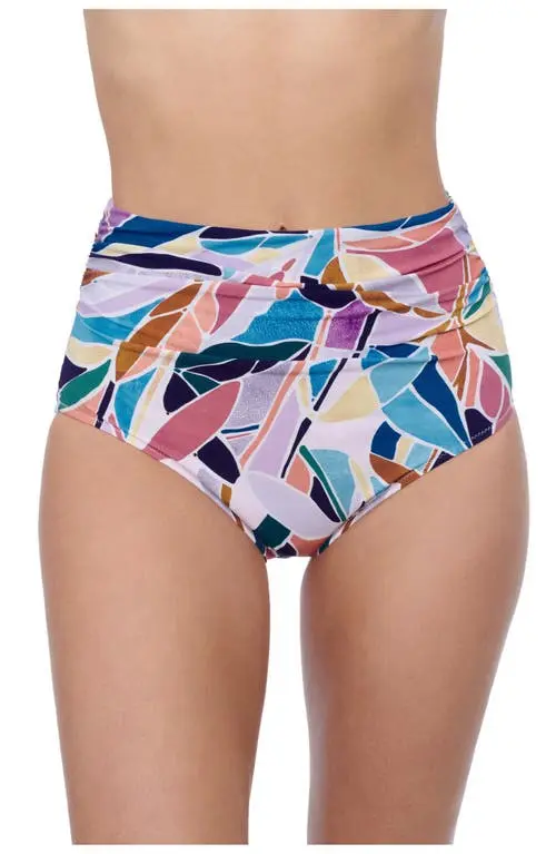 GOTTEX Aura Shirred High Waist Bottom - Multi