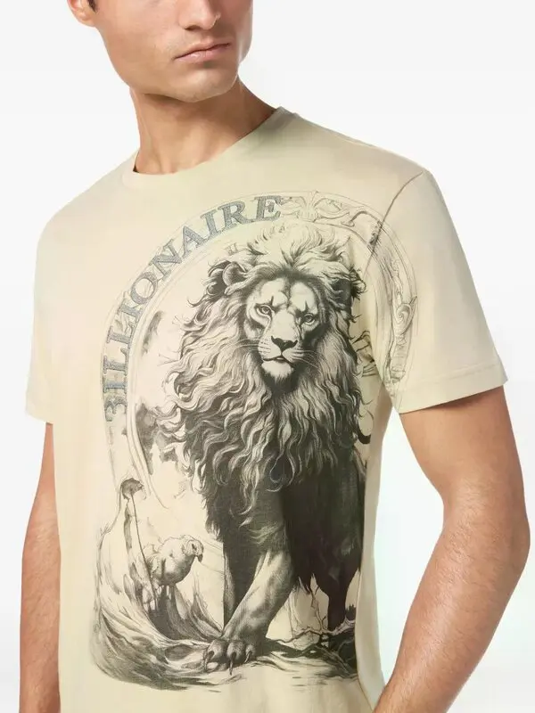 BILLIONAIRE Lion-print T-shirt