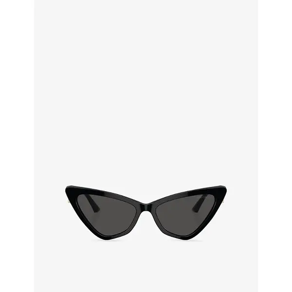 JIMMY CHOO Jc5008 Cat-eye Sunglasses - Black