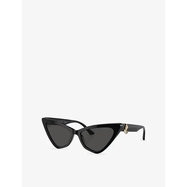 JIMMY CHOO Jc5008 Cat-eye Sunglasses - Black