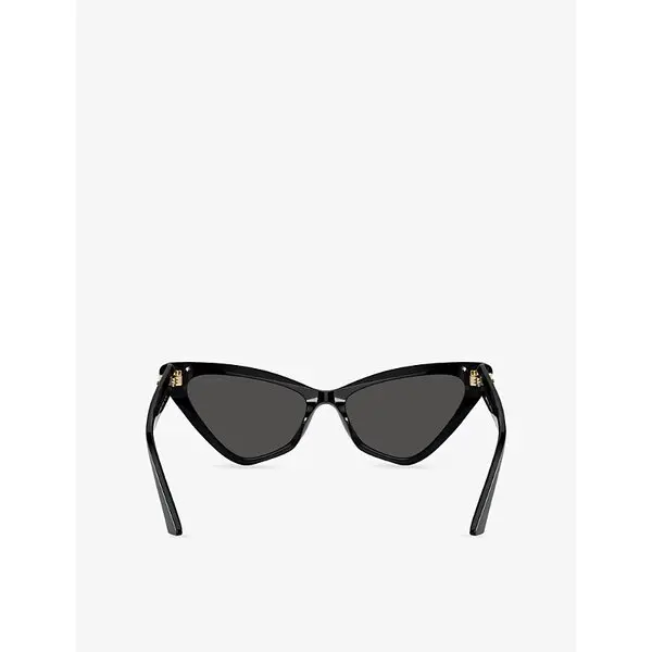 JIMMY CHOO Jc5008 Cat-eye Sunglasses - Black