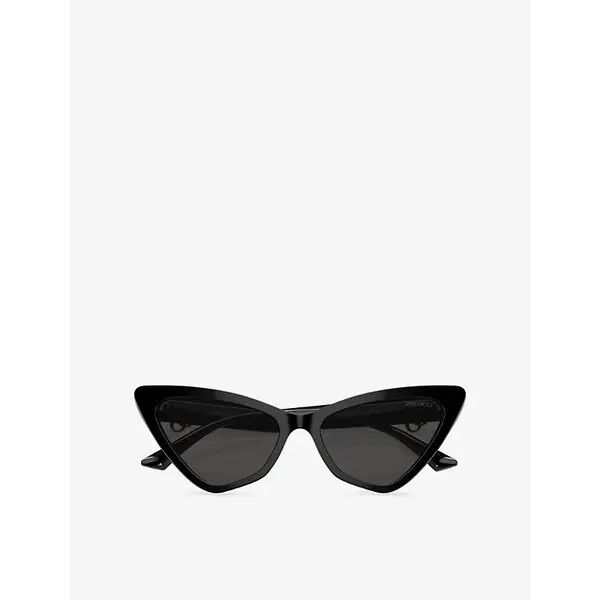 JIMMY CHOO Jc5008 Cat-eye Sunglasses - Black