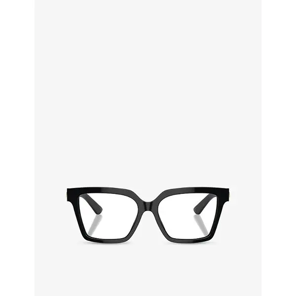 Dolce & Gabbana Dg3395 Square-frame Optical Glasses - Black