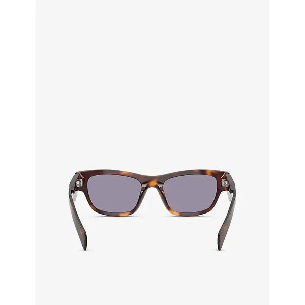 Prada Square-shape Acetate Sunglasses