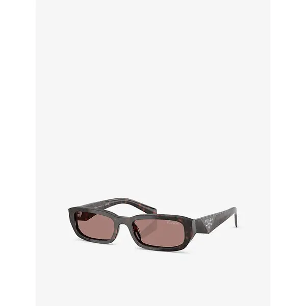 Prada Rectangle Acetate Sunglasses