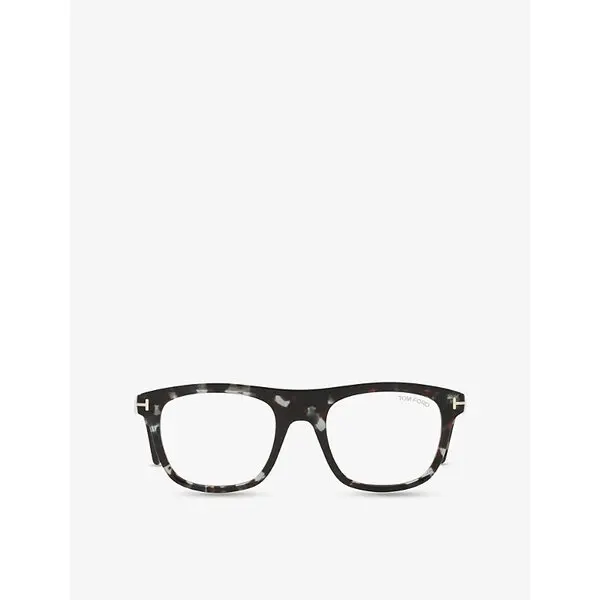 TOM FORD Tr001852 Square-frame Optical Glasses - Brown