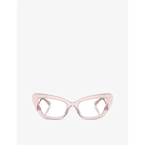Dolce & Gabbana Dg3391b Cat-eye Optical Glasses - Pink