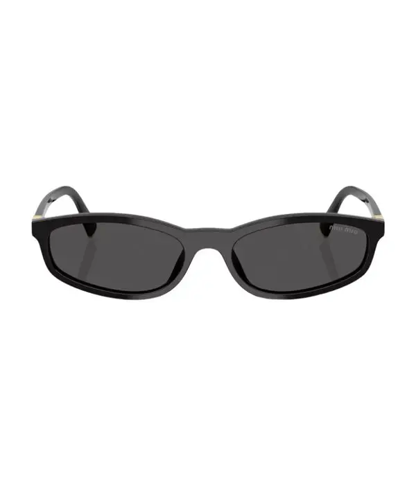 Miu Miu Mu A06s Oval Sunglasses - Black