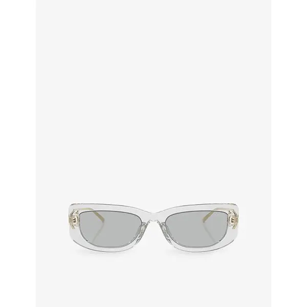 Prada Pr 14ys Rectangle Sunglasses - Grey