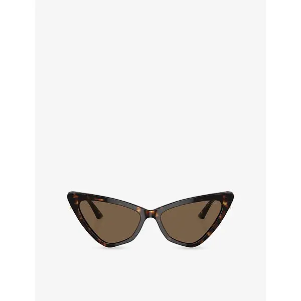JIMMY CHOO Jc5008 Cat-eye Sunglasses - Brown
