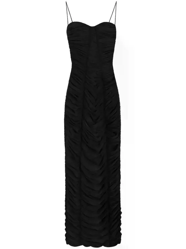 knee length dresses for ladies Dolce & Gabbana Stretch Satin Midi Corset Dress