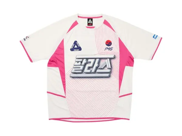 PALACE Seoul 2 Seoul Jersey - White/pink