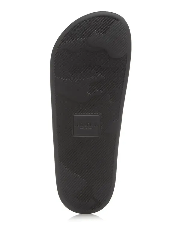 Moncler Basile Slide Sandals - Charcoal | Editorialist