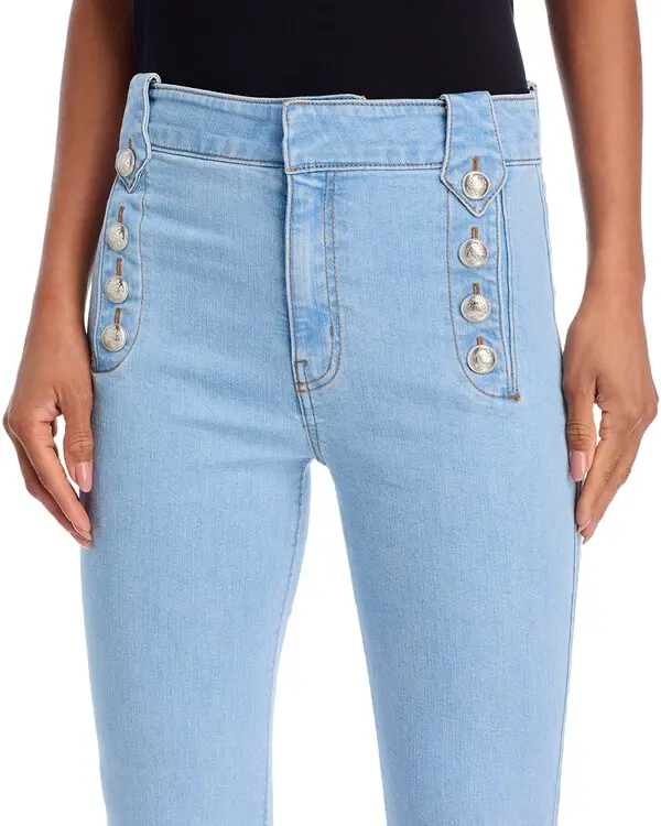Derek Lam 10 Crosby Robertson Cropped Sailor Jeans