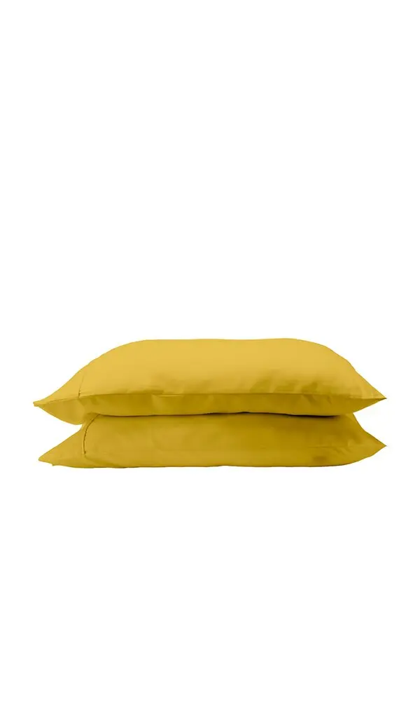 ETTITUDE Cleanbamboo Hemp Linen+ Duvet Cover - Honey