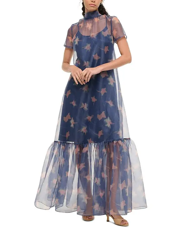 Staud Calluna Dress - Botanical