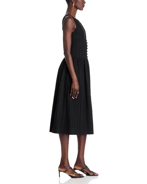 WAYF Eve Eyelet Midi Dress