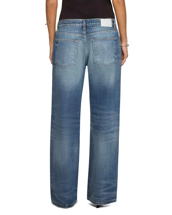 EB DENIM Low Rise Baggy Straight Jeans - Tommy
