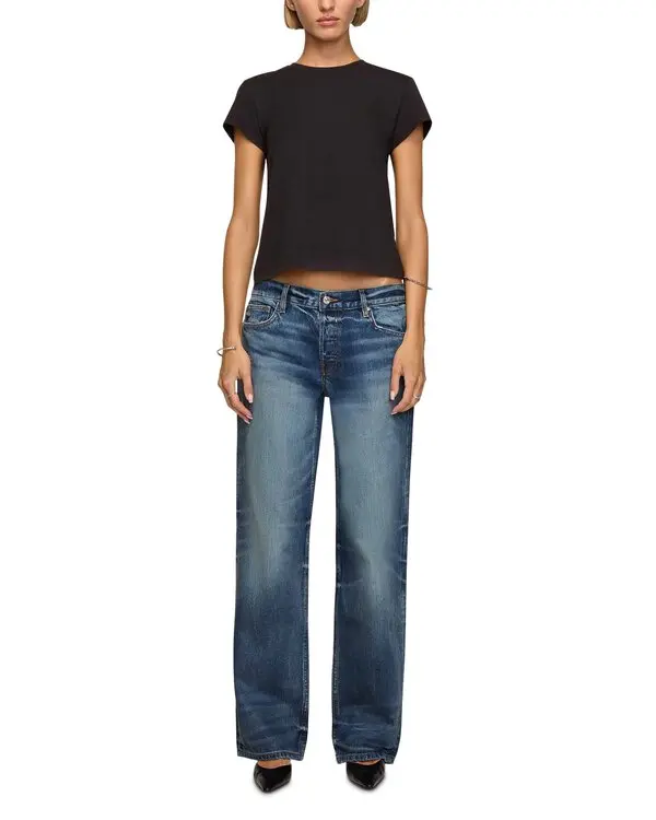 EB DENIM Low Rise Baggy Straight Jeans - Tommy