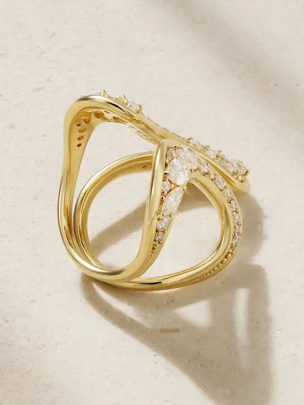 Fernando Jorge Stream Open Diamond Ring