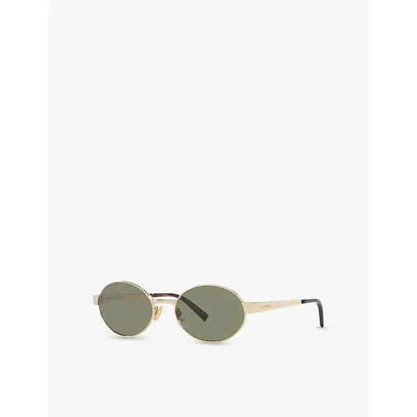 Saint Laurent Sl692 Oval-frame Sunglasses