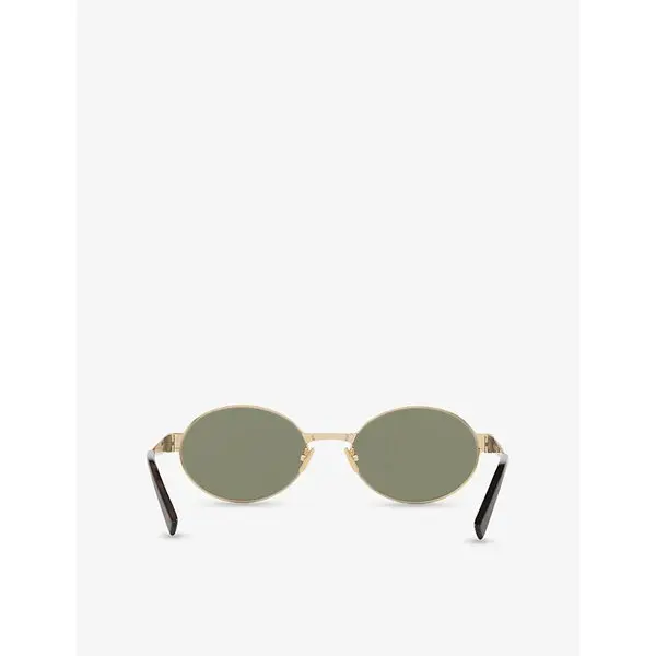 Saint Laurent Sl692 Oval-frame Sunglasses