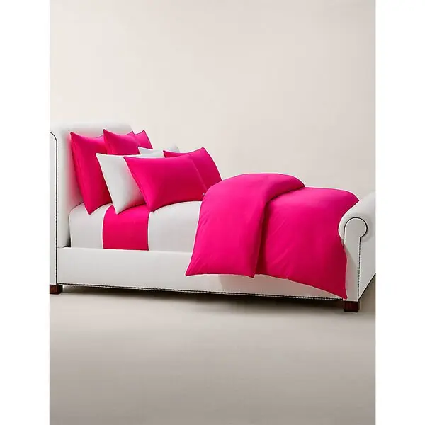 Ralph Lauren Polo Player Cotton Duvet Cover - Pinksky
