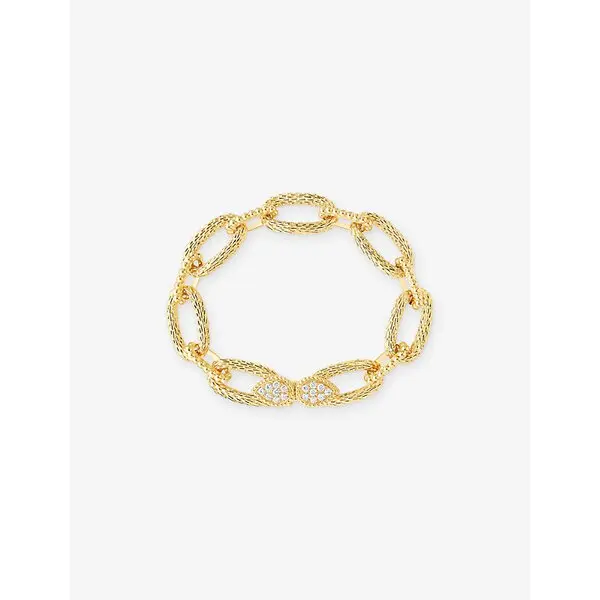 Boucheron Serpent Bohème Diamond Yellow-gold Bracelet - Yellow Gold
