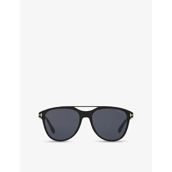 TOM FORD Damian Pilot-frame Sunglasses - Black
