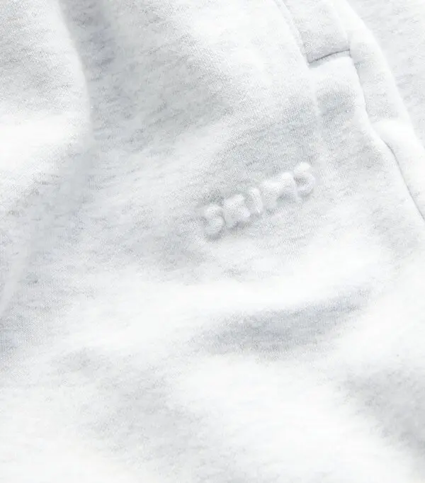 SKIMS Cotton-blend Fleece Straight Sweatpants - Grey
