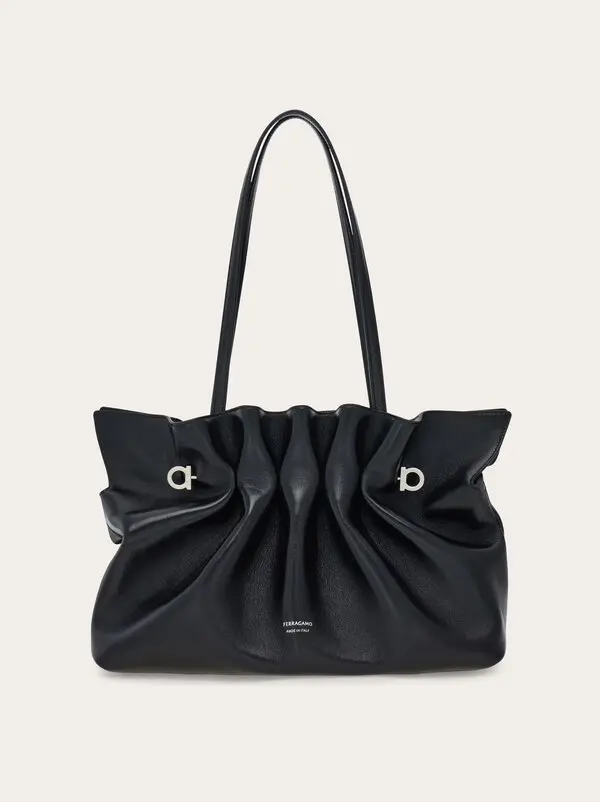 FERRAGAMO Soft Bag - Black