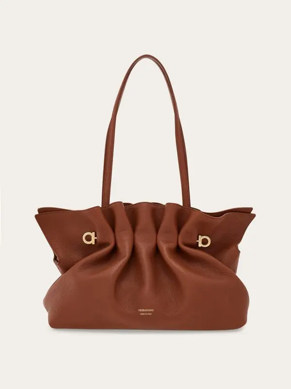 FERRAGAMO Soft Bag - Brown