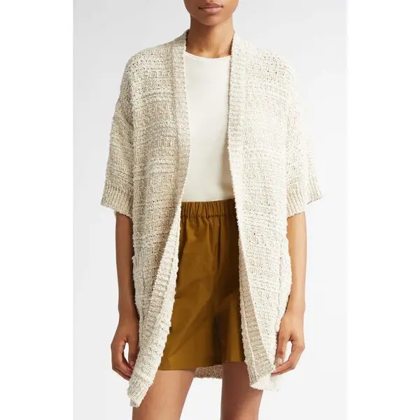 Max Mara Zulma Metallic Bouclé Cardigan