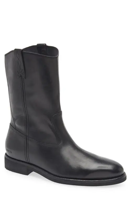 GOLDEN GOOSE Leather Biker Boots