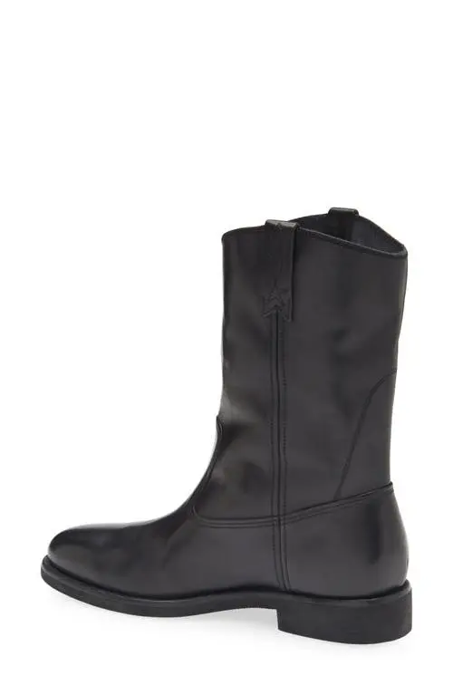 GOLDEN GOOSE Leather Biker Boots