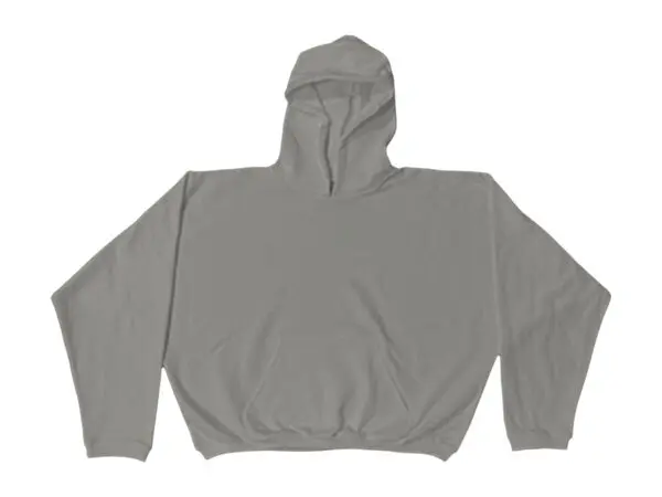 Yeezy Hd01 No Print Hoodie - Dark Grey