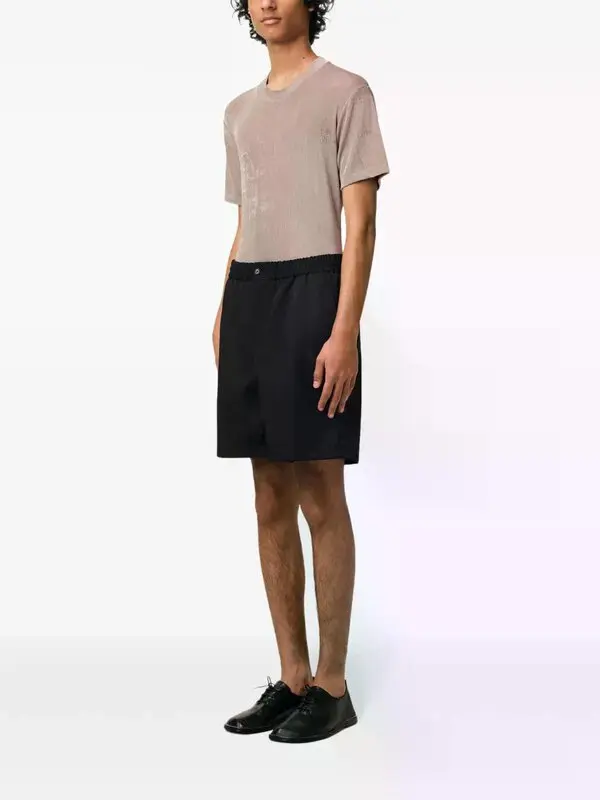 Ami Elasticated-waist Shorts