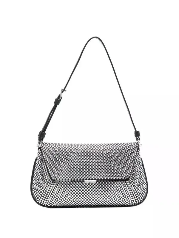 Amina Muaddi Mini Ami Crystal Shoulder Bag