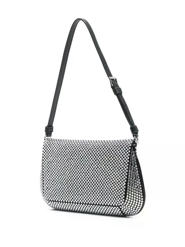 Amina Muaddi Mini Ami Crystal Shoulder Bag
