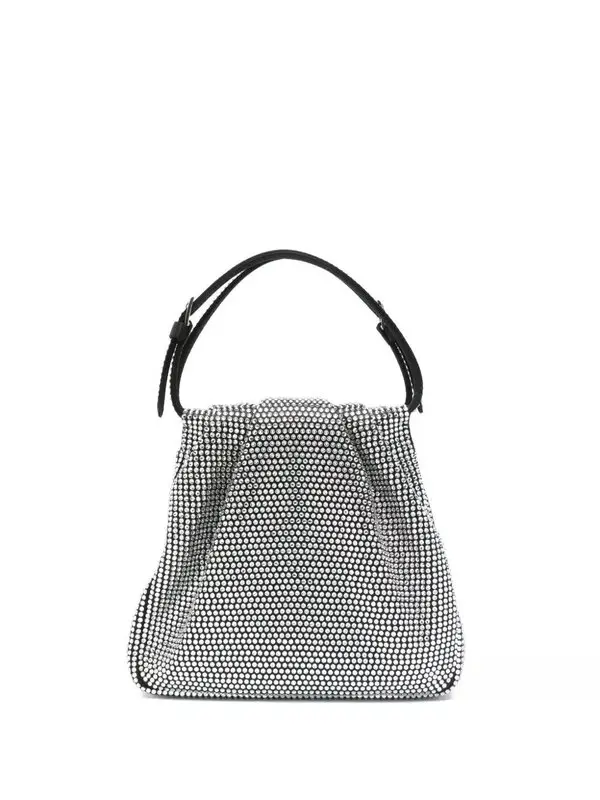 Amina Muaddi Vittoria Mini Bag - Black