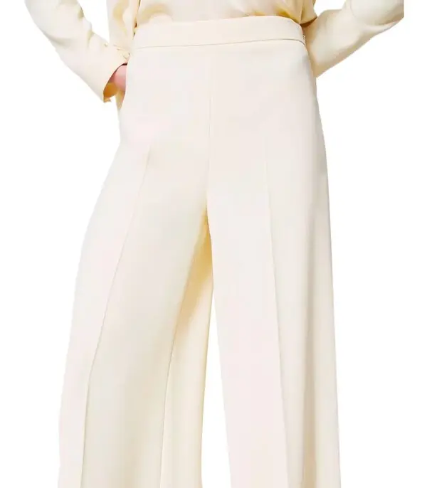 TWINSET Madreperla Wide Leg Trousers