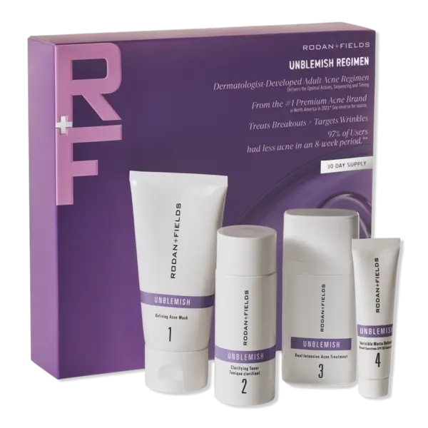 RODAN + FIELDS Unblemish 30-day Regimen For Adult Acne - One-color