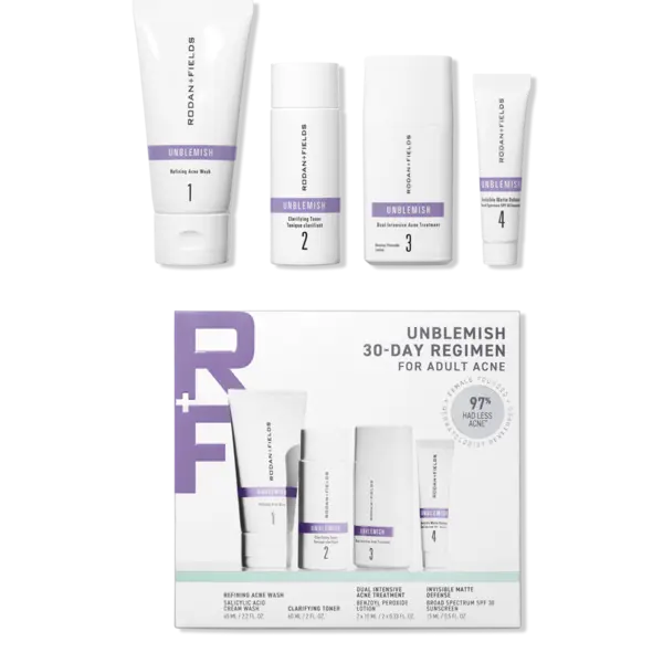 RODAN + FIELDS Unblemish 30-day Regimen For Adult Acne - One-color