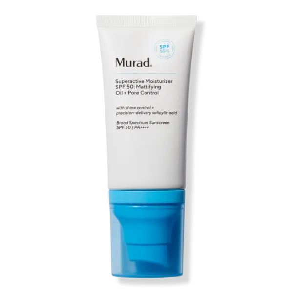 MURAD Superactive Mattifying Oil + Pore Control Moisturizer Spf 50 - One-color